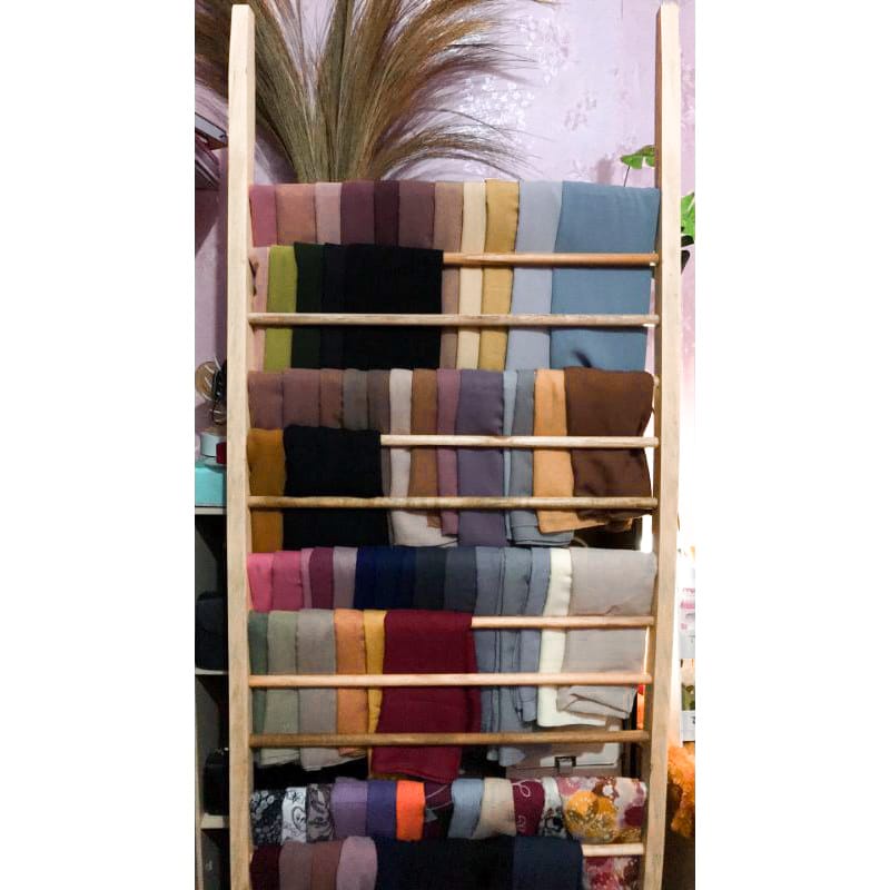 Jual Ladder Hanger Jumbo Rak Gantungan Hijab Lebar 60cm Rak Jilbab Rak ...