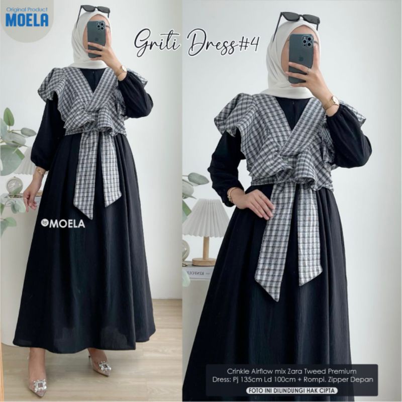 Jual Griti DRESS #3 #4 Original By Moela Berlabel 100% Original ...