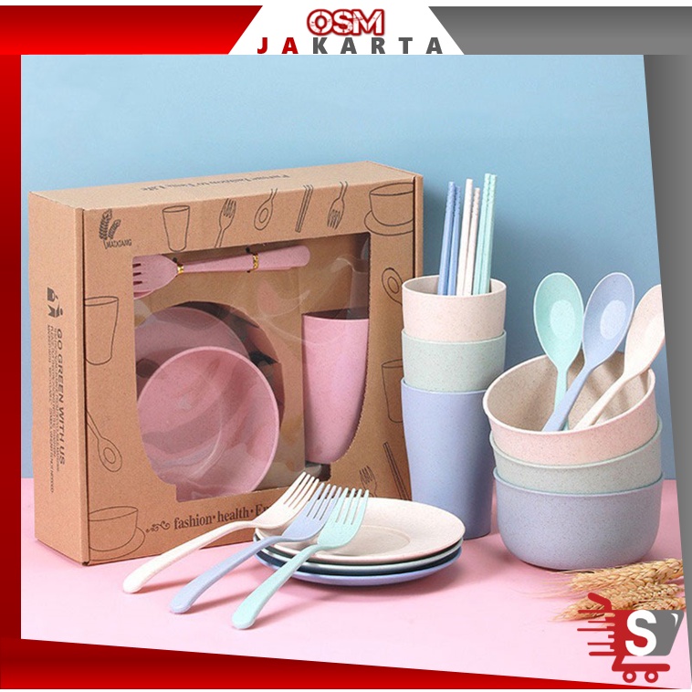 Jual OSM JKT H853 Alat Makan Set 6 in 1 / Alat Makan Cangkir Sendok ... Jual OSM JKT H853 Alat Makan Set 6 in 1 / Alat Makan Cangkir Sendok ...