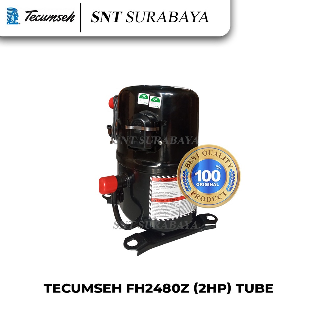 Jual KOMPRESOR KULKAS 2PK R404 1PH TECUMSEH FH2480Z - COMPRESSOR FH ...