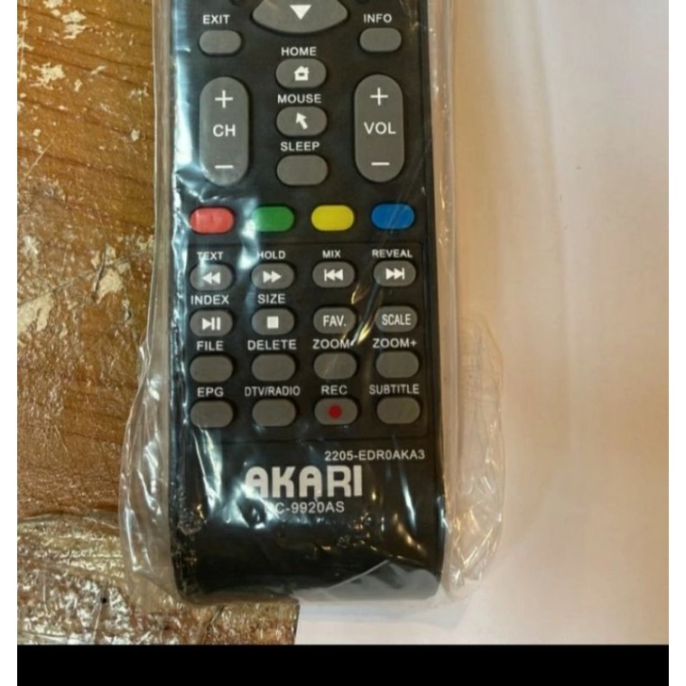 Jual REMOTE REMOT SMART TV AKARI RC-9920AS GRADE ORI | Shopee Indonesia