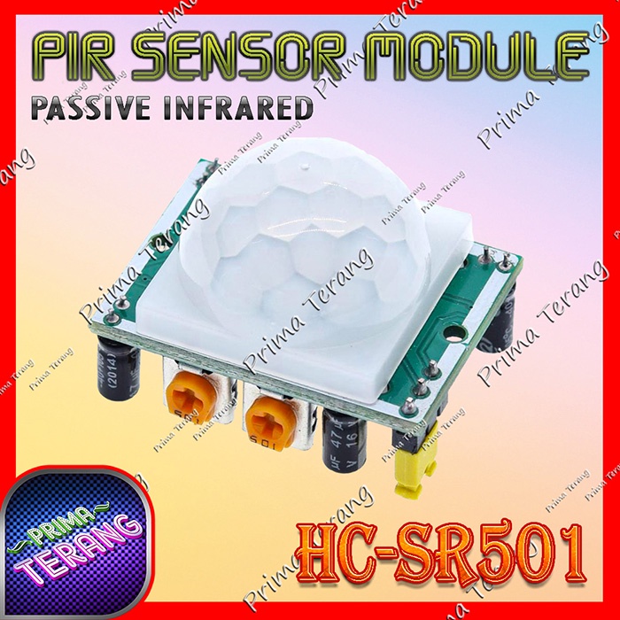 Jual HC-SR501 Sensor Deteksi Gerak Keberadaan Manusia Motion PIR SR510 ...