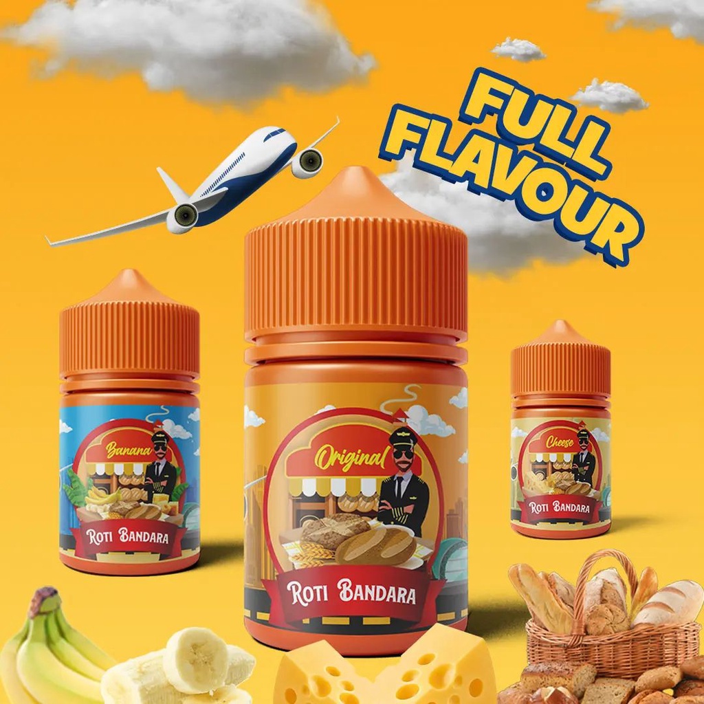 Jual ROTI BANDARA SERIES 60ML BY JAVA JUICE X ZNAKE | Shopee Indonesia