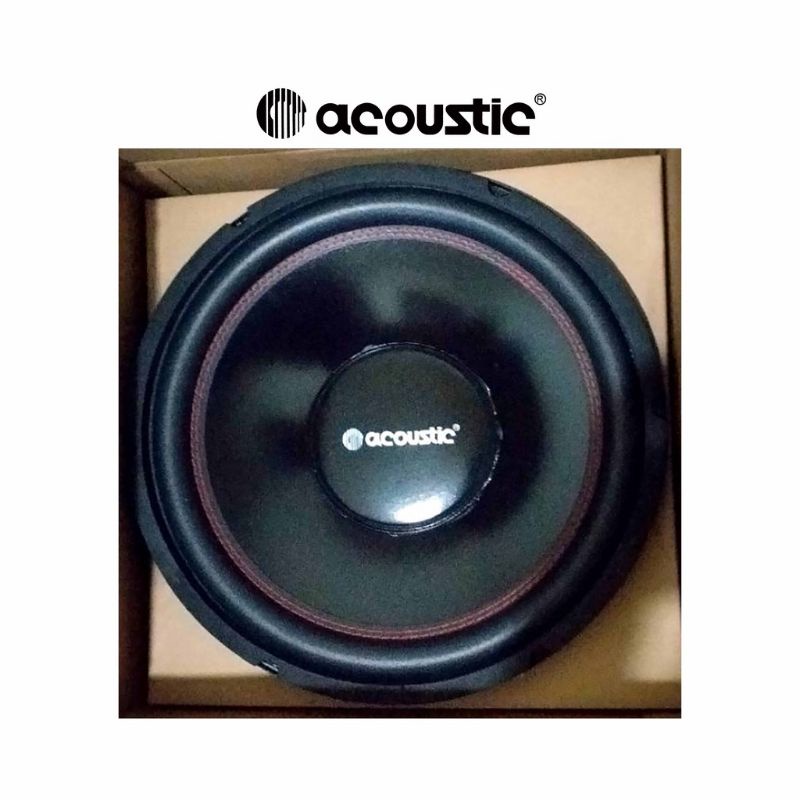 Jual Subwoofer Acoustic AC1281 Subwoofer 12 Inchi Double Coil | Shopee ...