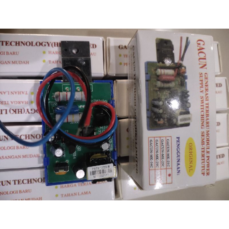 Jual Gacun original Regulator tv 21" power kit power supply | Shopee ...
