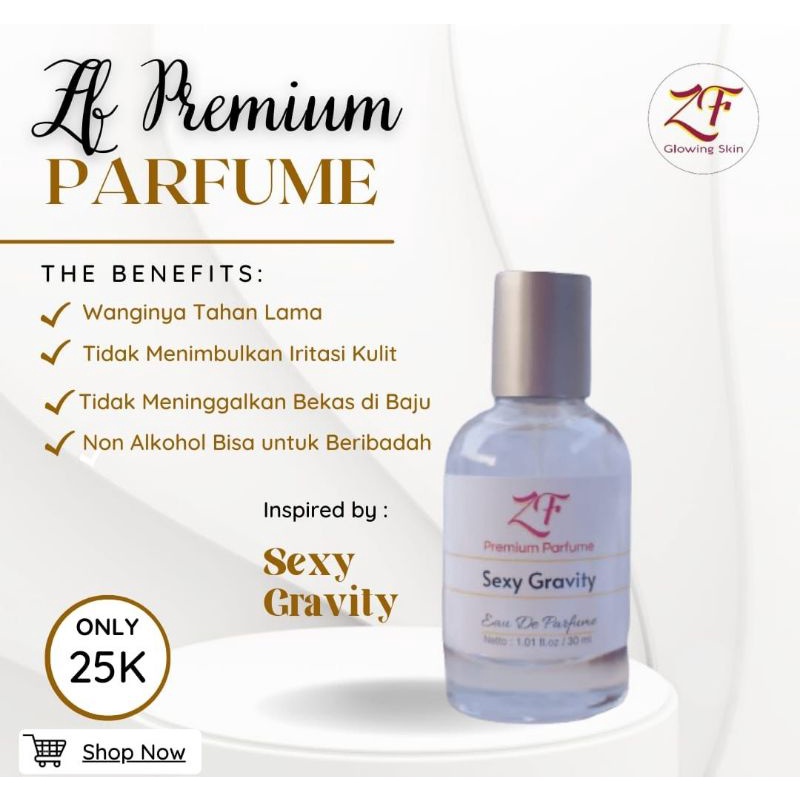 Jual Zf parfum premium original 30 ml BEST SELLER AWET WANGINYA 12 jam ...