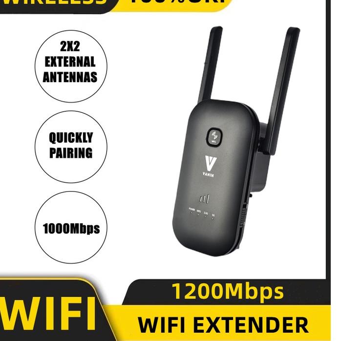 Jual Wi-Fi Extender Reapeter Amplifier WiFi Range Extender Signal ...