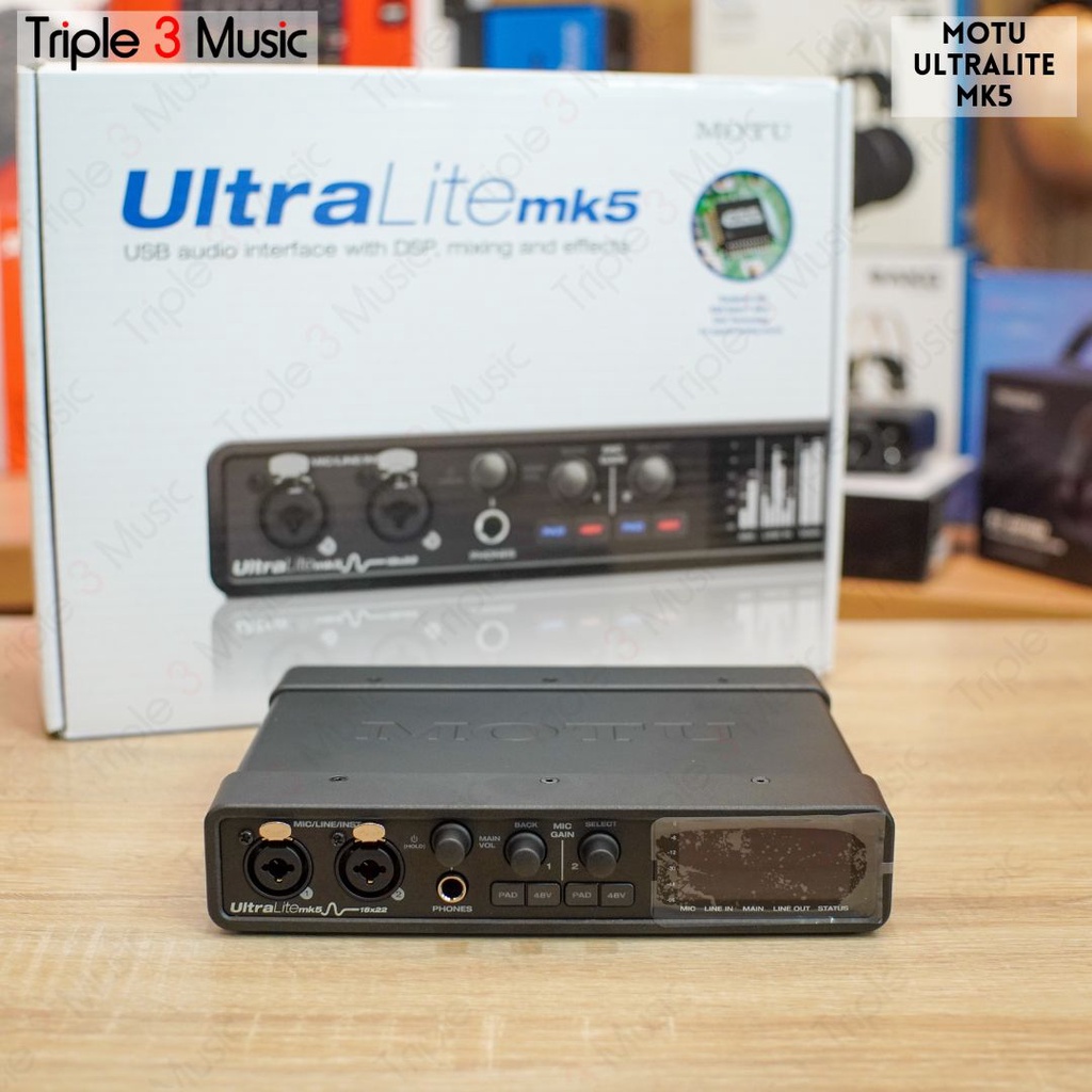 Jual MOTU UltraLite mk5 MKV 18x22 USB Soundcard Sequencer | Shopee ...