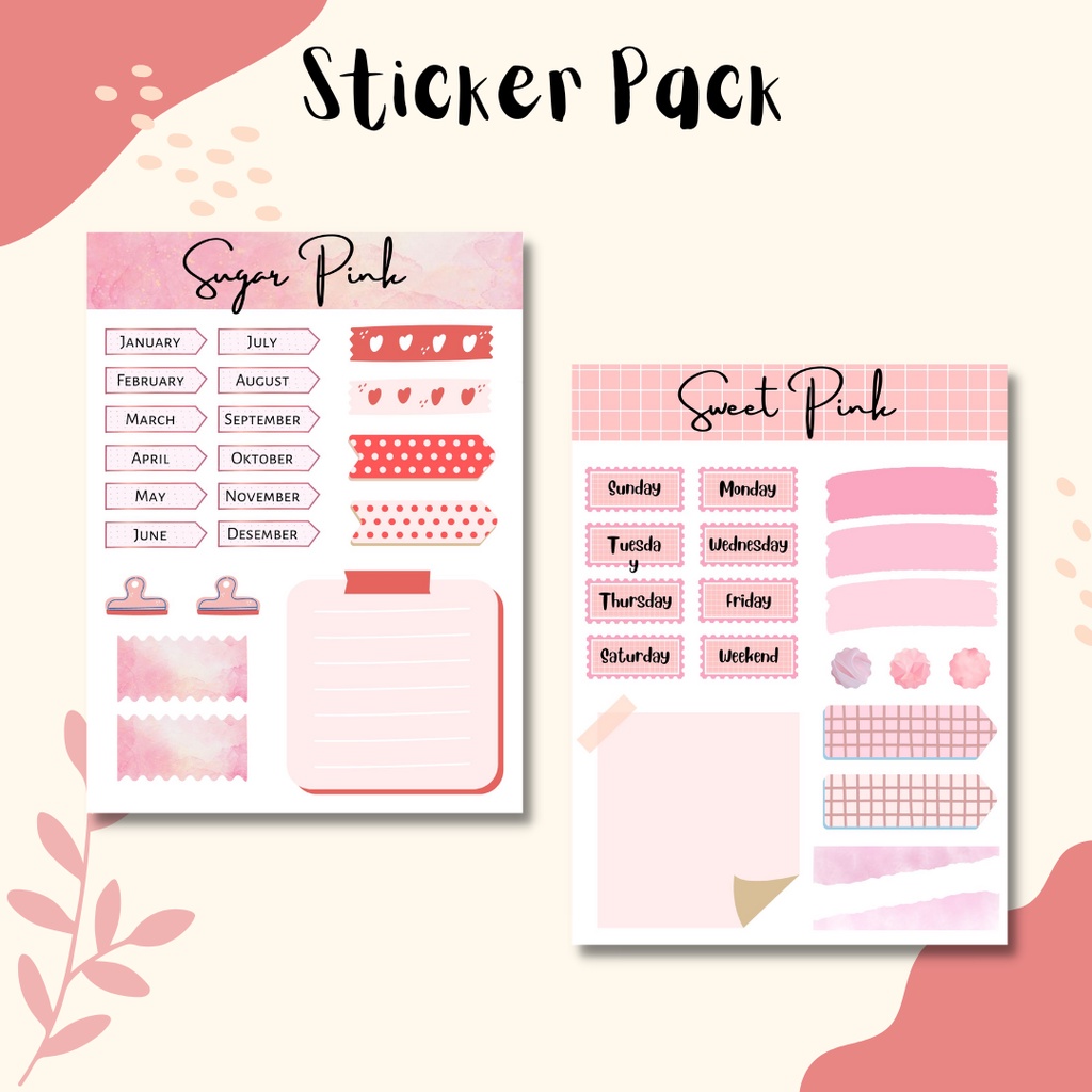 Jual Sticker Pack / Stiker Lucu / Stiker Cute / Stiker Tumblr ...