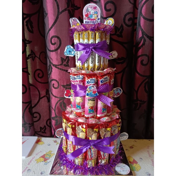 Jual SNACK TOWER ULANG TAHUN/ SNACK TART /HADIAH / HAMPERS /MURAH ...