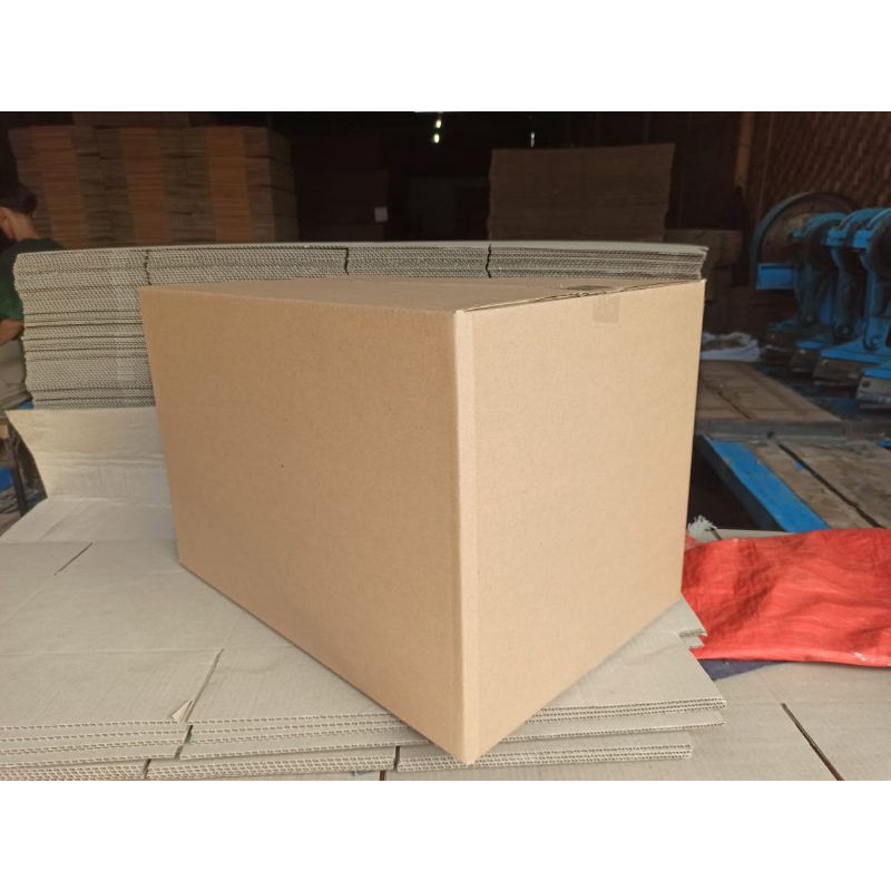 Jual kardus box packing polos 58x38x49 cm | Shopee Indonesia
