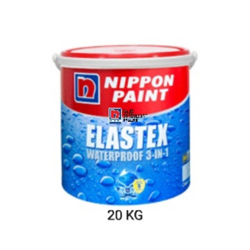 Jual NIPPON PAINT ELASTEX 3IN1 CAT WATERPROOFING READYMIX 20KG | Shopee Indonesia