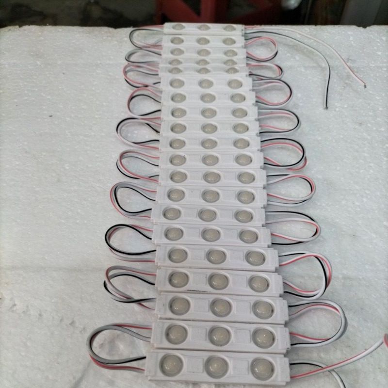 Jual LAMPU LED MODUL 3 MATA DC 12V WARNA WARM WHITE | Shopee Indonesia