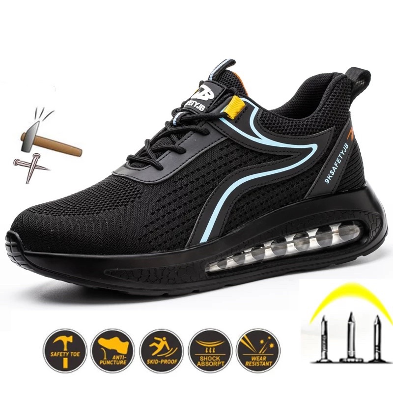 Jual Sepatu Safety Sneakers Ringan JBS 9191 Sepatu Kerja Anti Slip ...