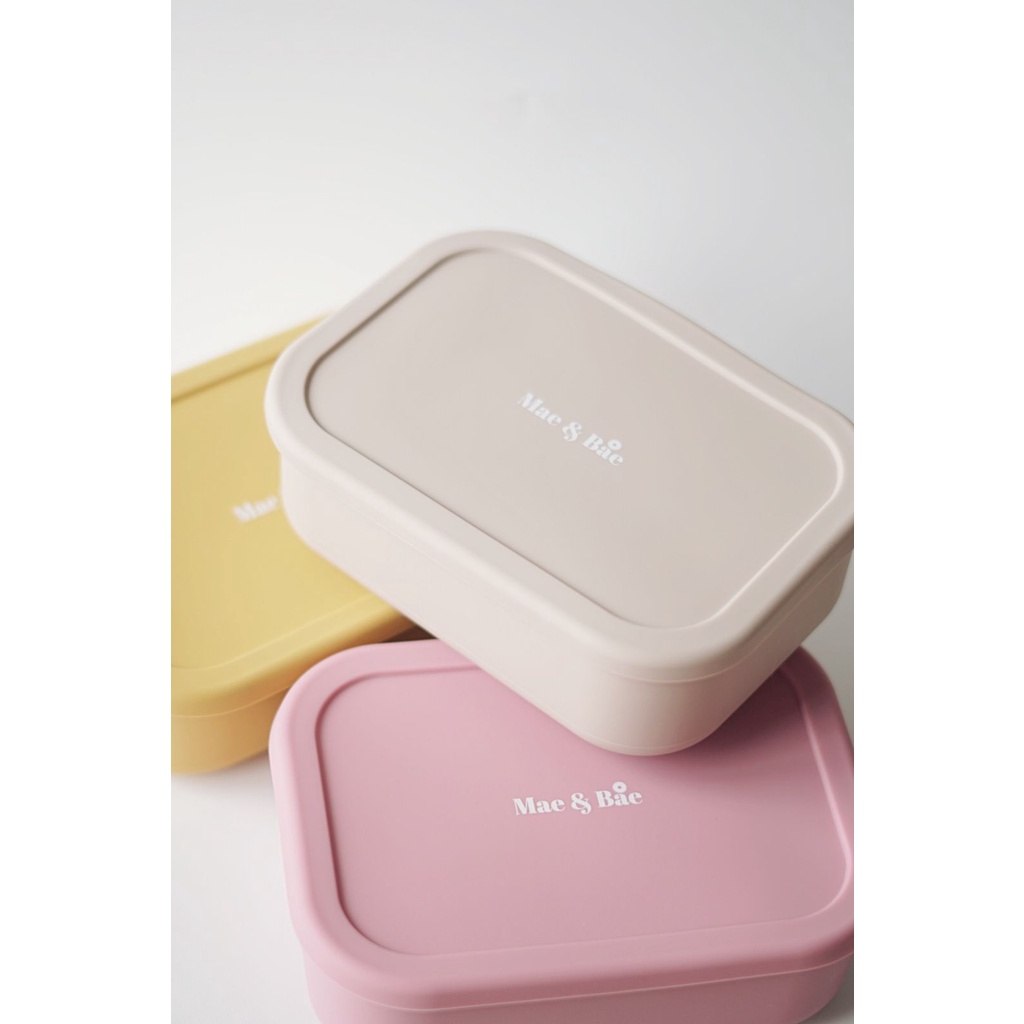 Jual Mae & Bae Premium Silicone Lunch Box / Kotak Bekal Anak | Shopee ...