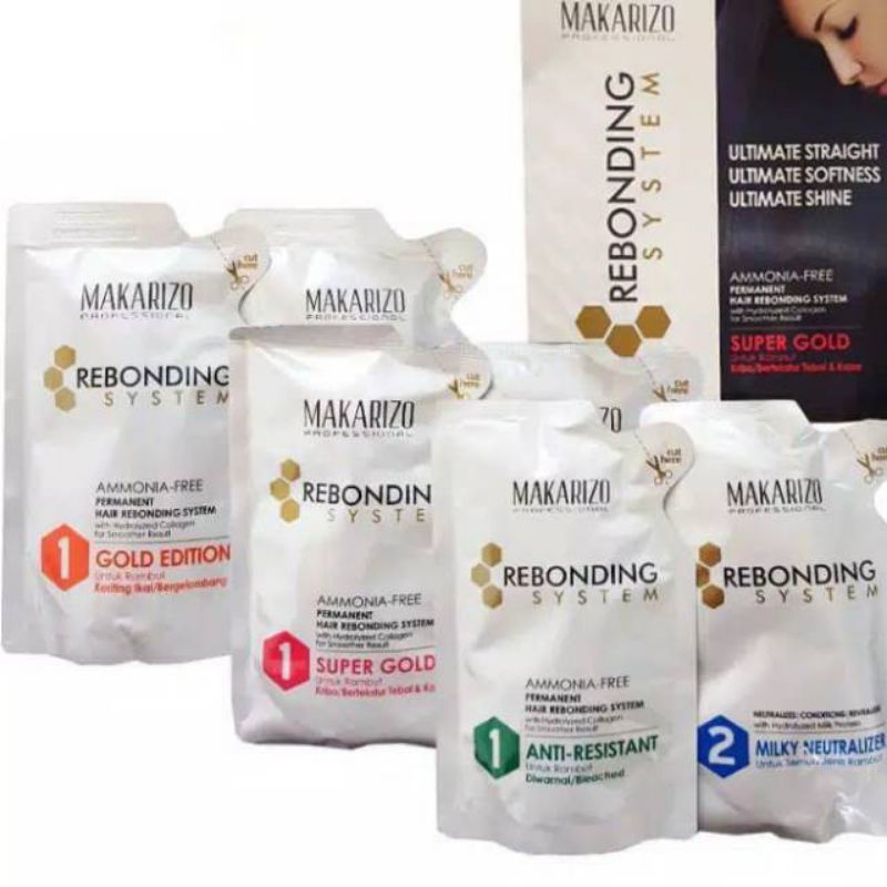 Jual Makarizo Rebonding System / Obat Pelurus Rambut Makarizo ...