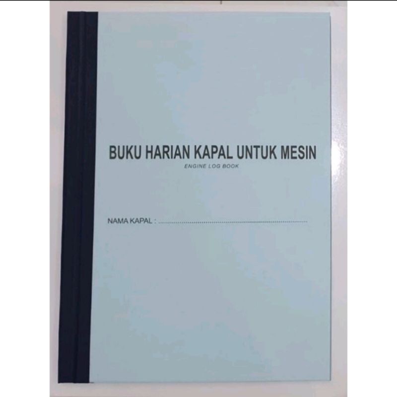 Jual Jurnal Log Book Buku Harian Kapal Engine Mesin Deck | Shopee Indonesia
