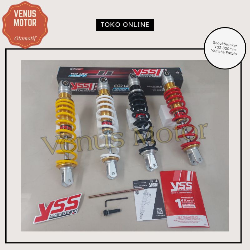 Jual Shockbreaker YSS E-Series 320mm Yamaha Fazzio | Shopee Indonesia