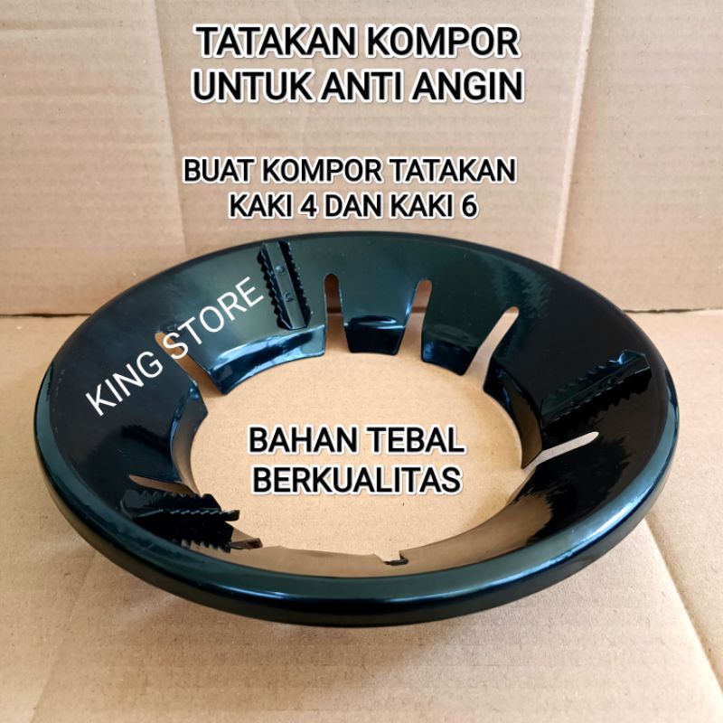 Jual TATAKAN COVER KOMPOR GAS ANTI ANGIN KAKI 6 / ANTI SLIP / LICIN DAN ...