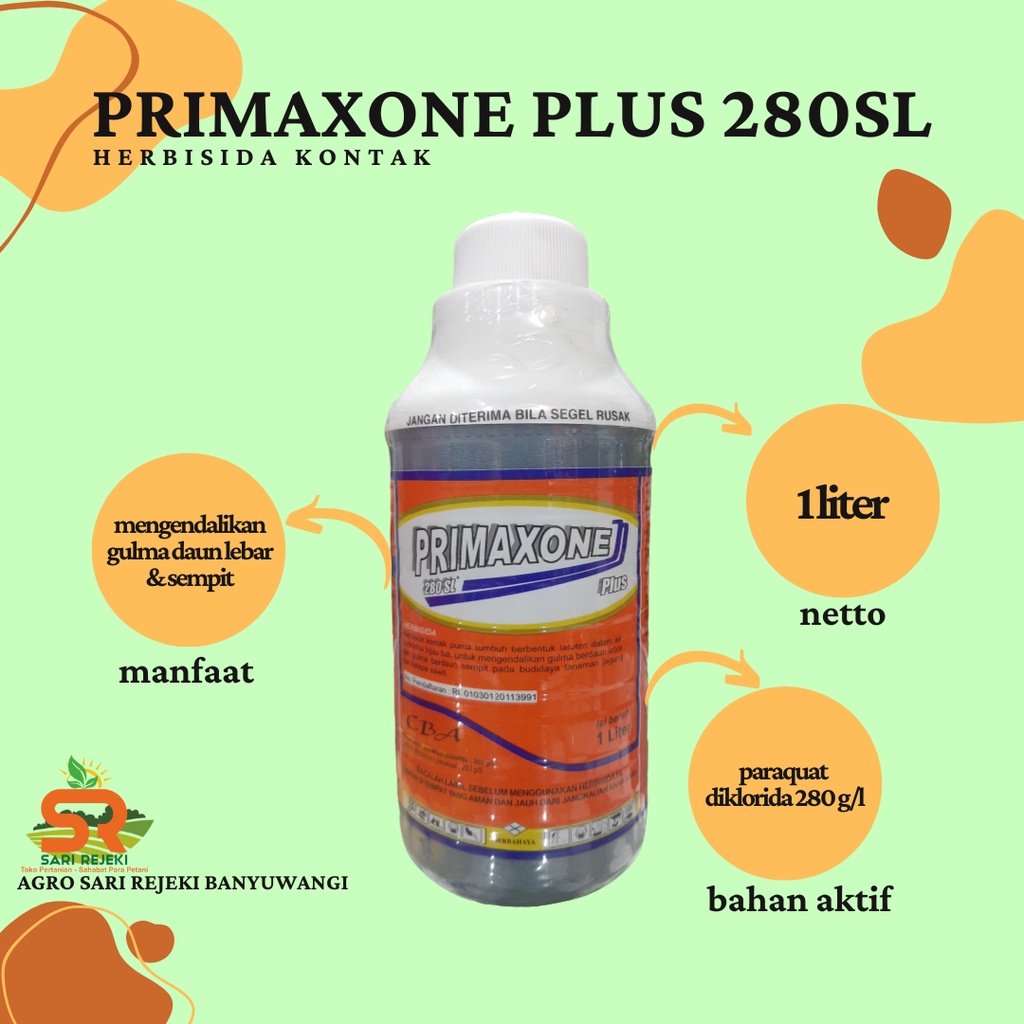 Jual PRIMAXONE PLUS 280SL 1L HERBISIDA KONTAK | Shopee Indonesia