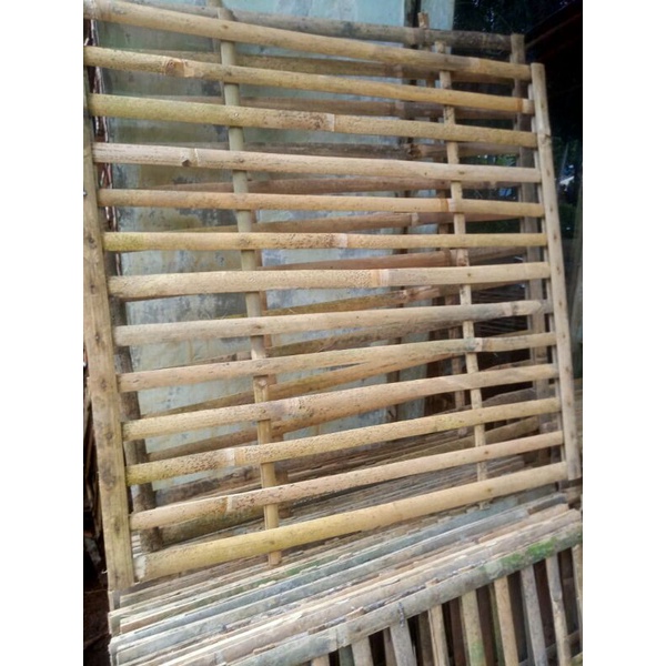 Jual Alas Kandang Ayam Bambu Rakitan | Shopee Indonesia