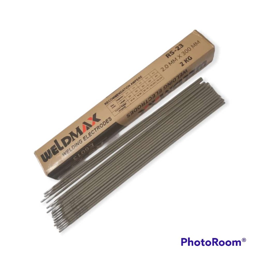 Jual Weldmax Electroda 2mm X 300mm Kawat Las 2mm Steel RS-23 Welding ...