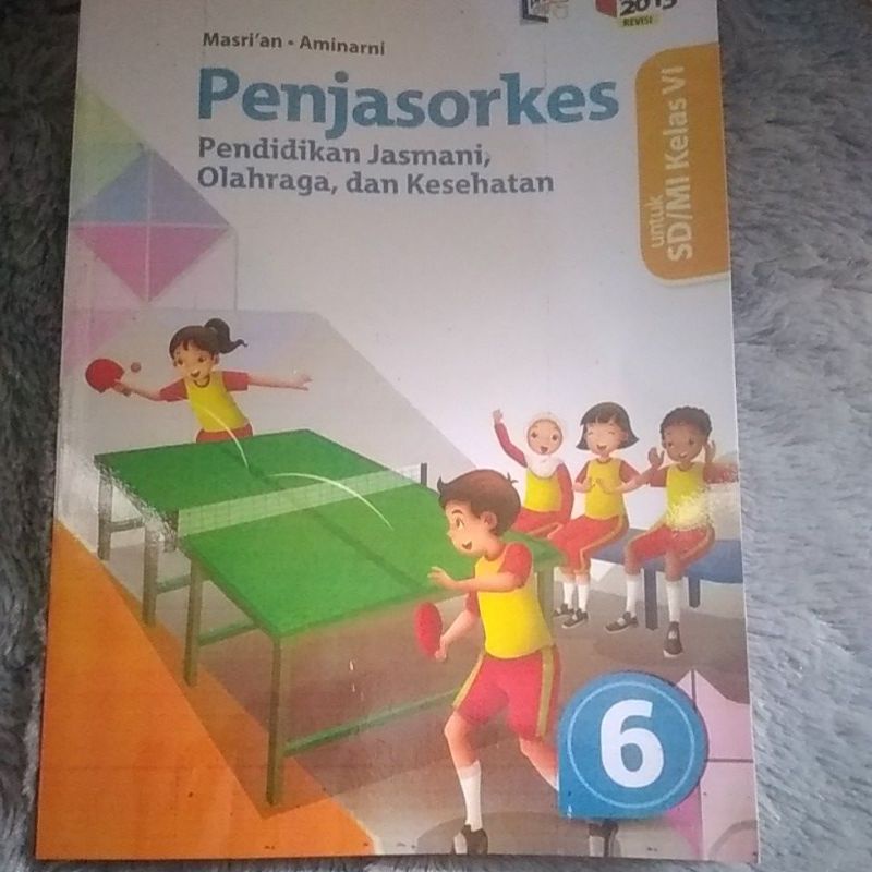 Jual Buku penjasorkes pendidikan jasmani olahraga dan kesehatan kelas 6 SD/MI | Shopee Indonesia