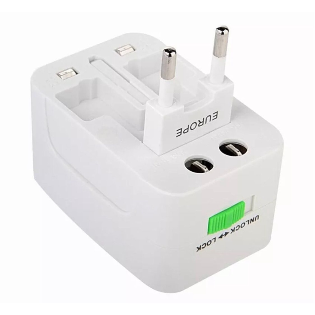 Jual Universal Travel Adaptor Colokan Listrik Adaptor Internasional All ...