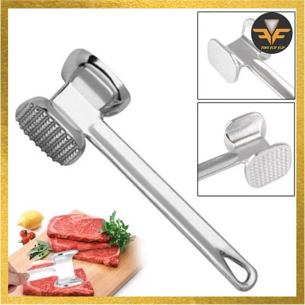 Jual Palu Daging Pelembut Pelunak Daging Stainless Steel Penumbuk ...