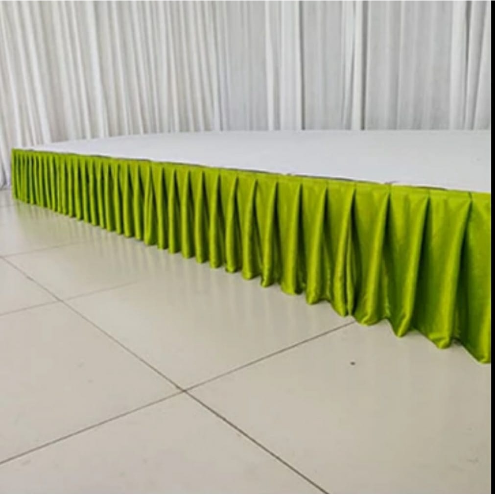Jual DEKORASI MEJA/SKRITING MEJA/ROK MEJA REMPEL RUMBAI MEJA COCOK ...