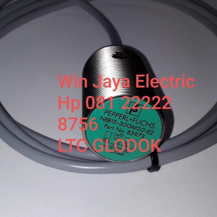 Jual Sensore Nbb15 30gm50 E2 Pepperl Fuchs Proximity Sensor Shopee