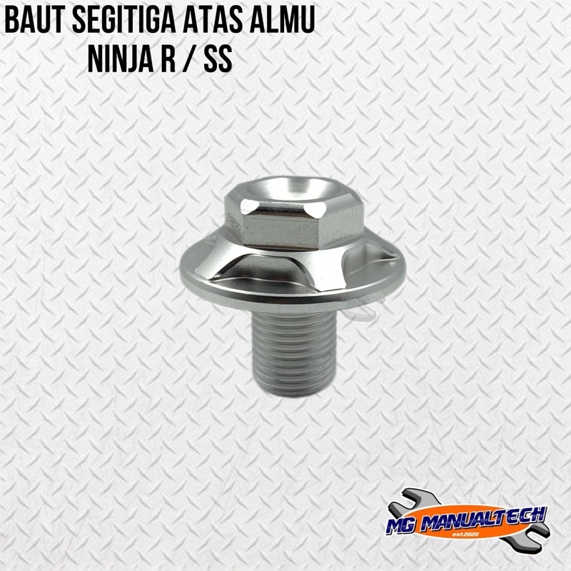 Jual BAUT SEGITIGA ATAS KOMSTIR NINJA R SS ALMU ALUMUNIUM CNC | Shopee Indonesia