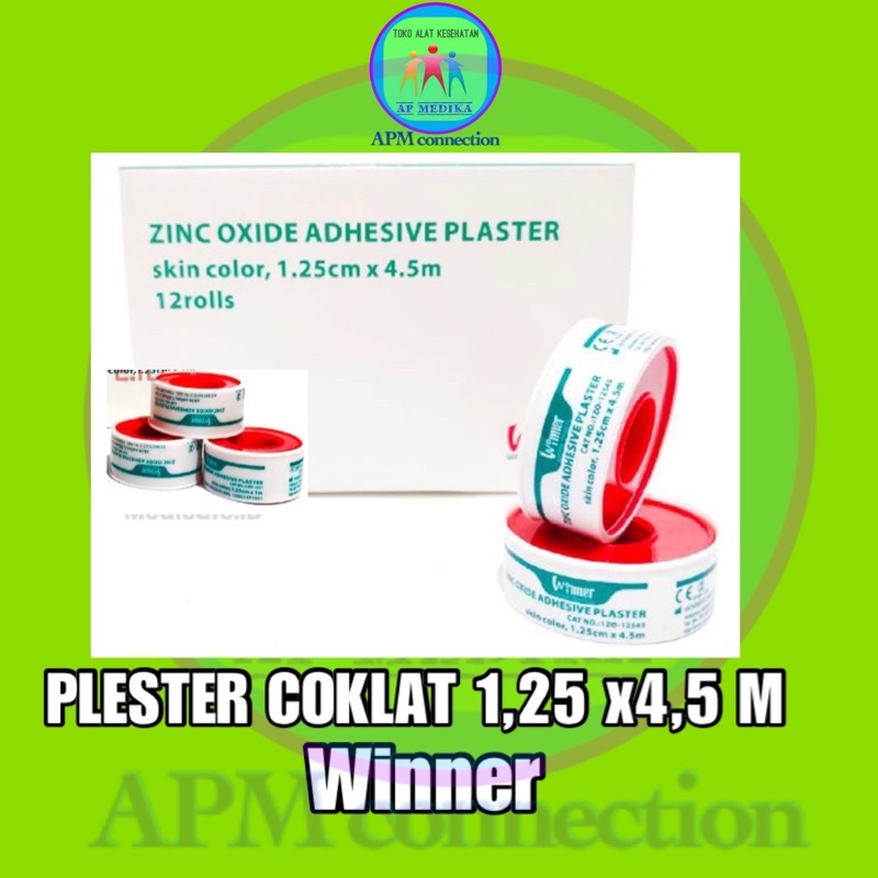 Jual HANSAPLAST Plester Roll Cokelat 1,25cm x 4,5 m Satuan | Shopee ...