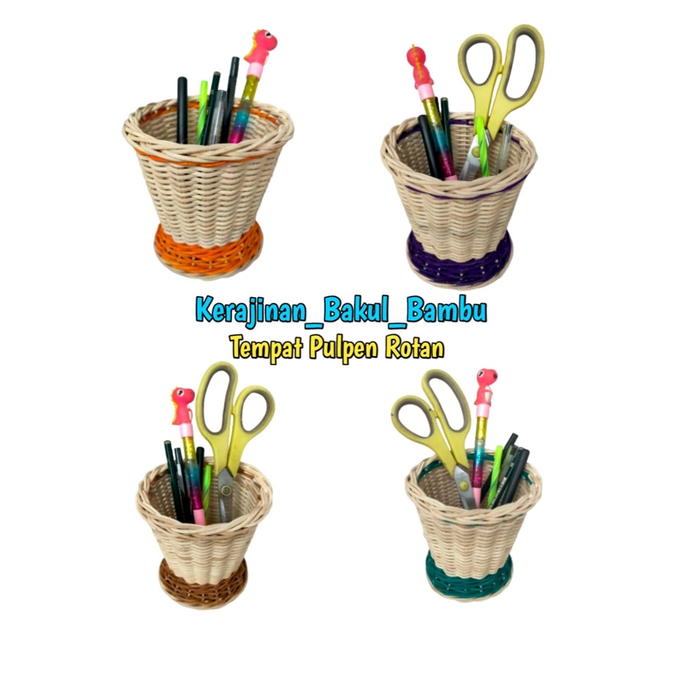 Jual Keranjang pulpen pensil tempat pulpen meja kantor tempat pulpen ...