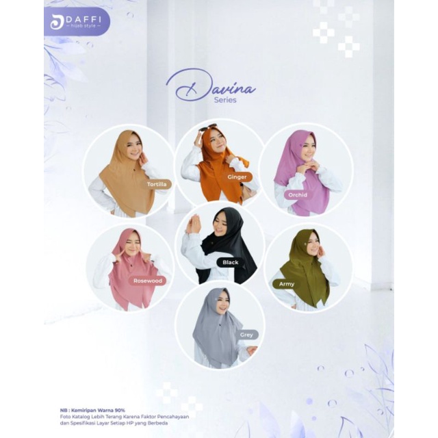 Jual Davina by Daffi hijab terbaru | Shopee Indonesia