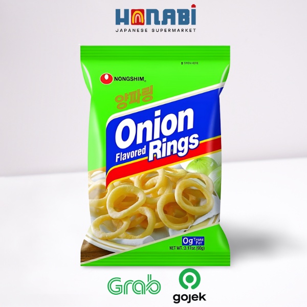 Jual Nongshim Onion Rings 90g - Snack Rasa Bawang Made In Korea ...