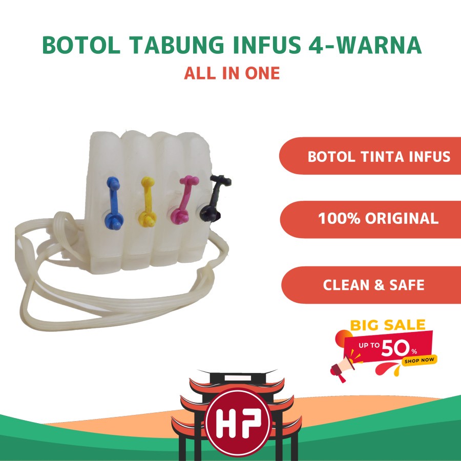 Jual TABUNG INFUS PRINTER BENING 4 WARNA | Shopee Indonesia