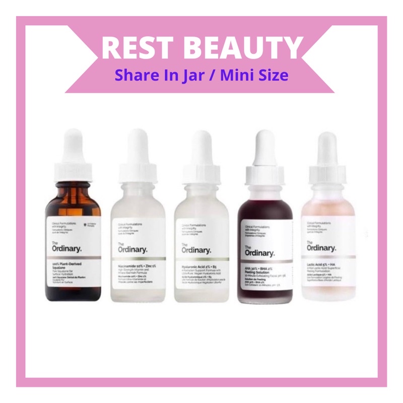 Jual [ SHARE IN JAR ]The Ordinary AHA BHA Peeling Solution ll ...