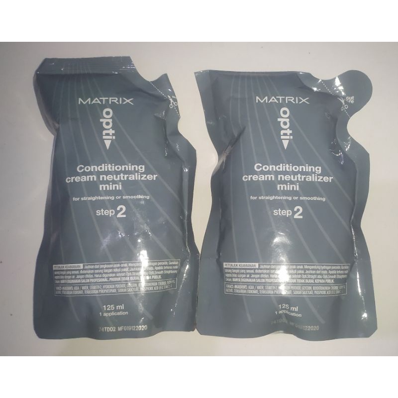 Jual Matrix opti Straight step 2 neutralizer 125ml (Obat Smoothing ...