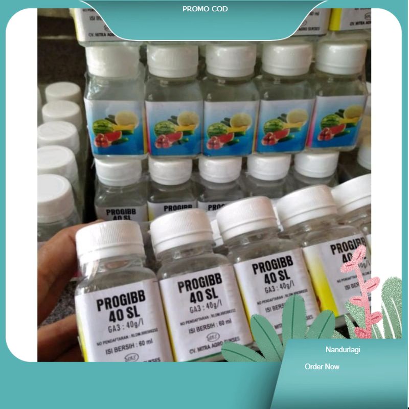 Jual cod PROGIBB 40SL ZPT TANAMAN ORIGINAL | Shopee Indonesia