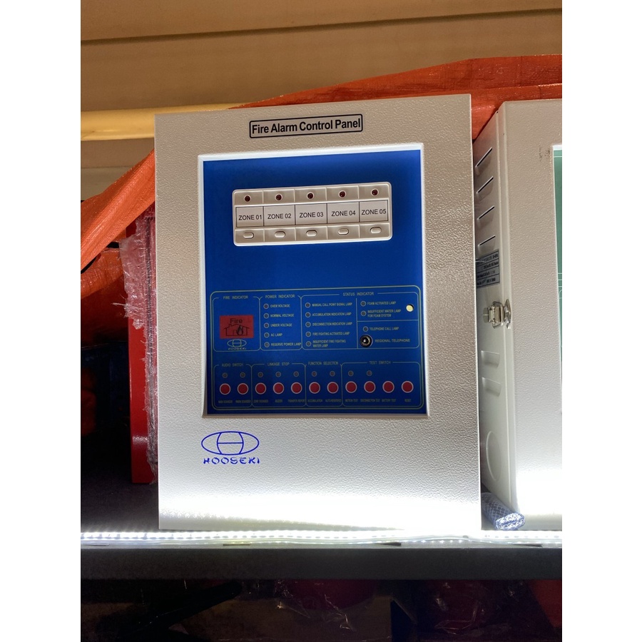Jual MCFA CONTROL PANEL FIRE ALARM HOOSEKI 5 ZONE TYPE HS-5L | Shopee ...