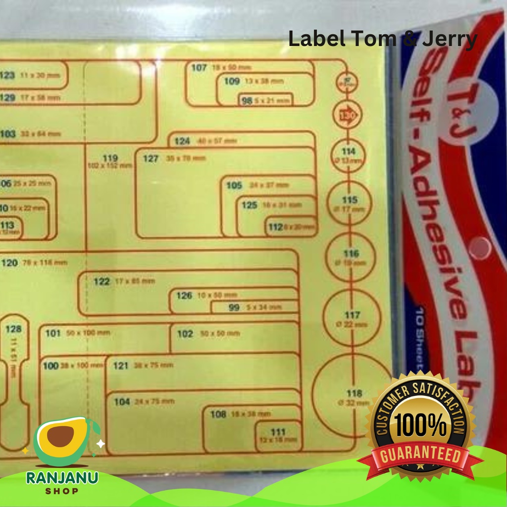 Jual Label Sticker Tom & Jerry Original Lengkap | Shopee Indonesia