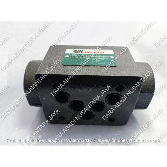 Jual Mesin Pilot Operated Check Modular Valves Mpc03B20 Chiawang ...