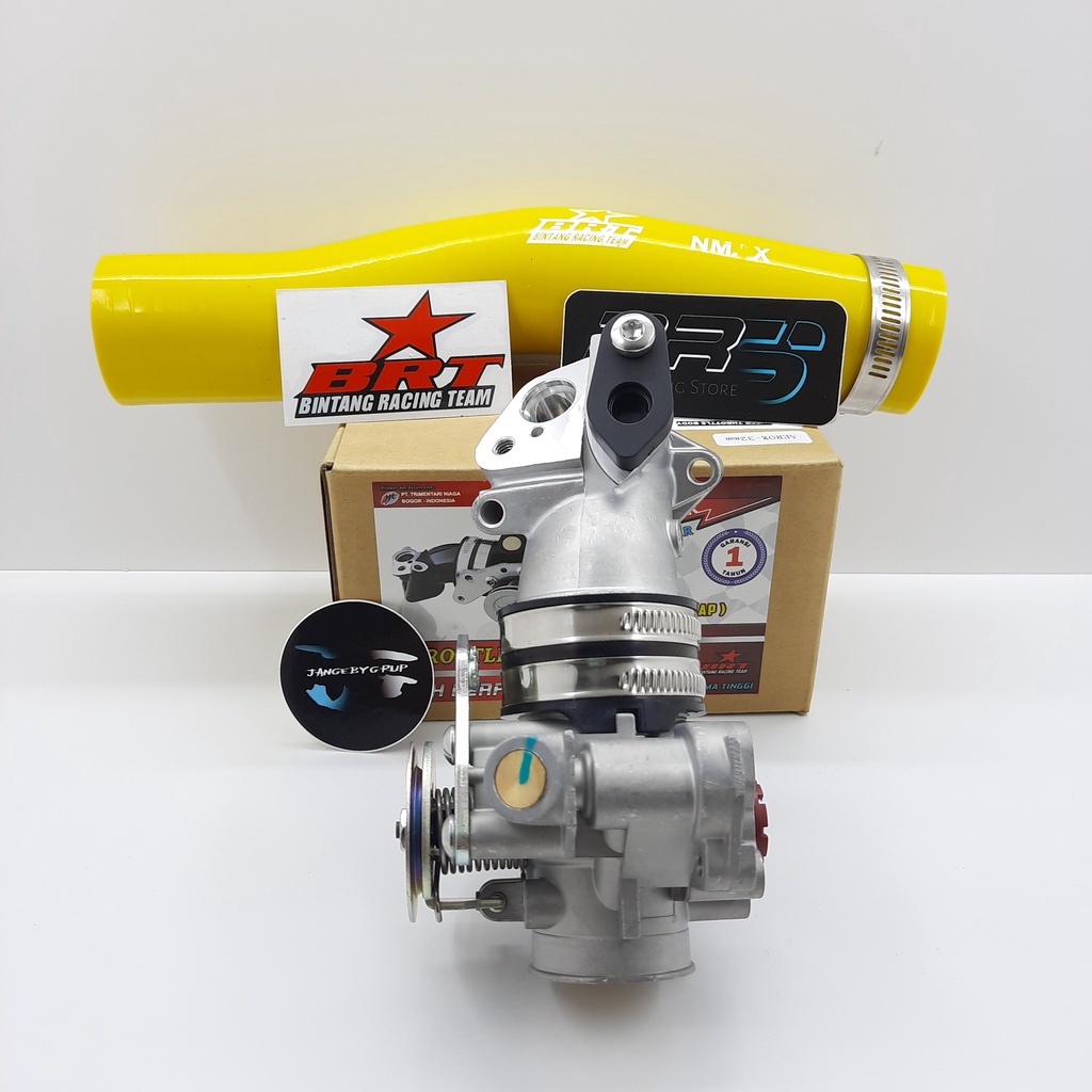 Jual Throttle Body TB BRT Nmax Old 2015 - 2019 DOUBLE INJKETOR Peby ...