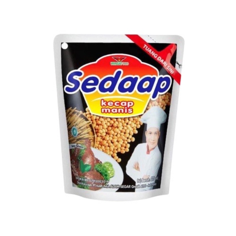 Jual kecap manis sedaap pouch 225 ml | Shopee Indonesia