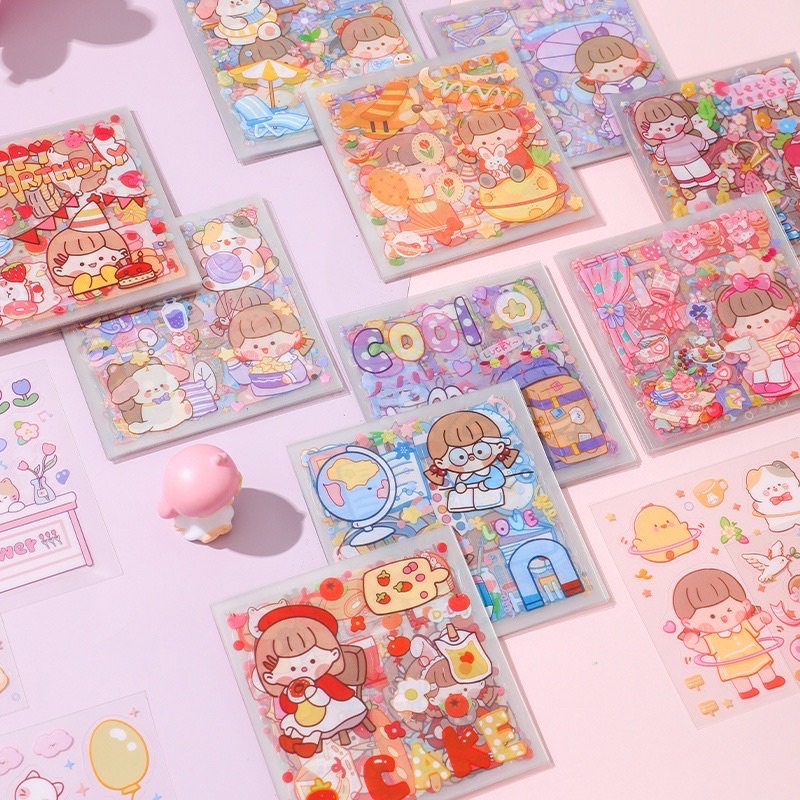 Jual Stiker Waterproof Sticker Botol Minum Tumblr Viral Lucu Korea ...