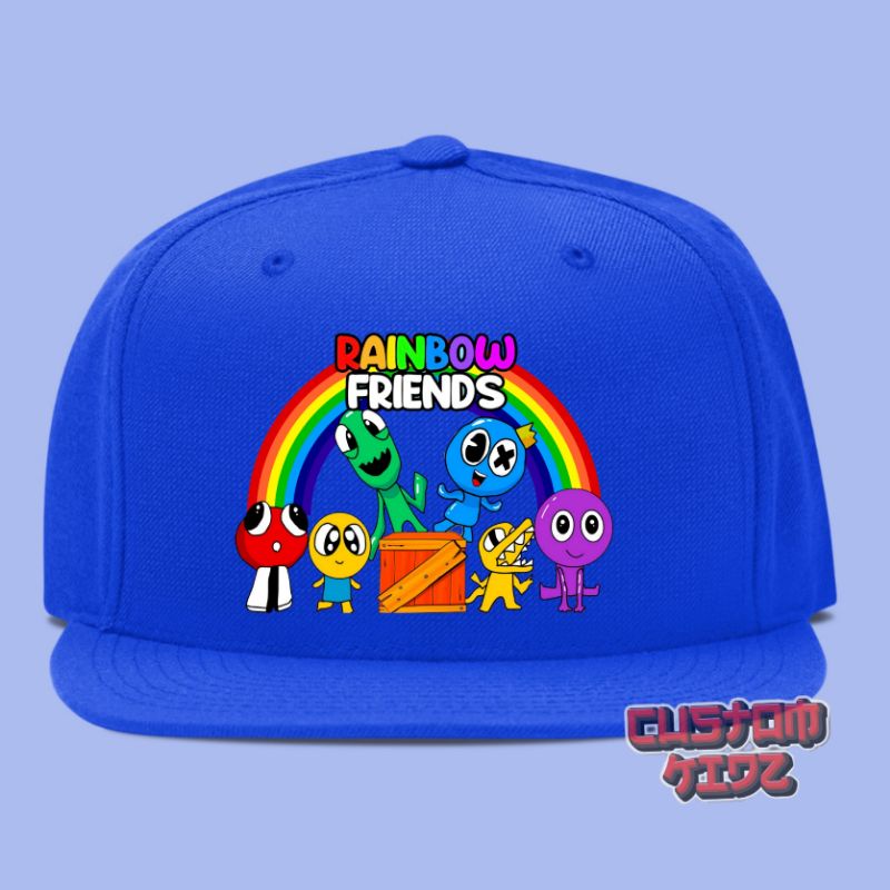 Jual topi anak snapback Rainbow Friends size 3-8 tahun | Shopee Indonesia