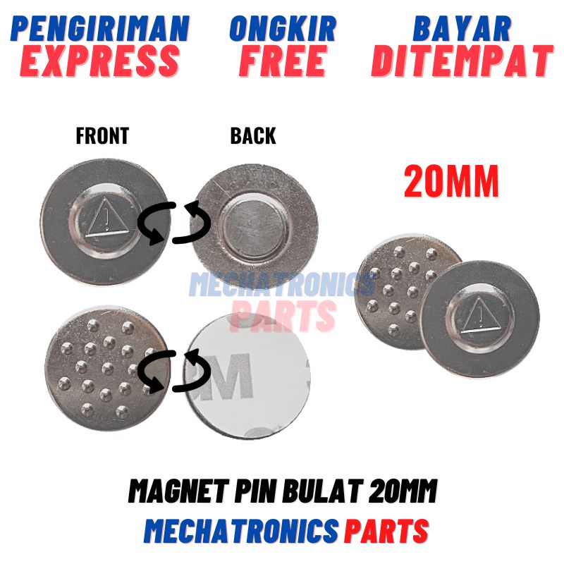 Jual Magnet Pin Bulat 20mm | Shopee Indonesia