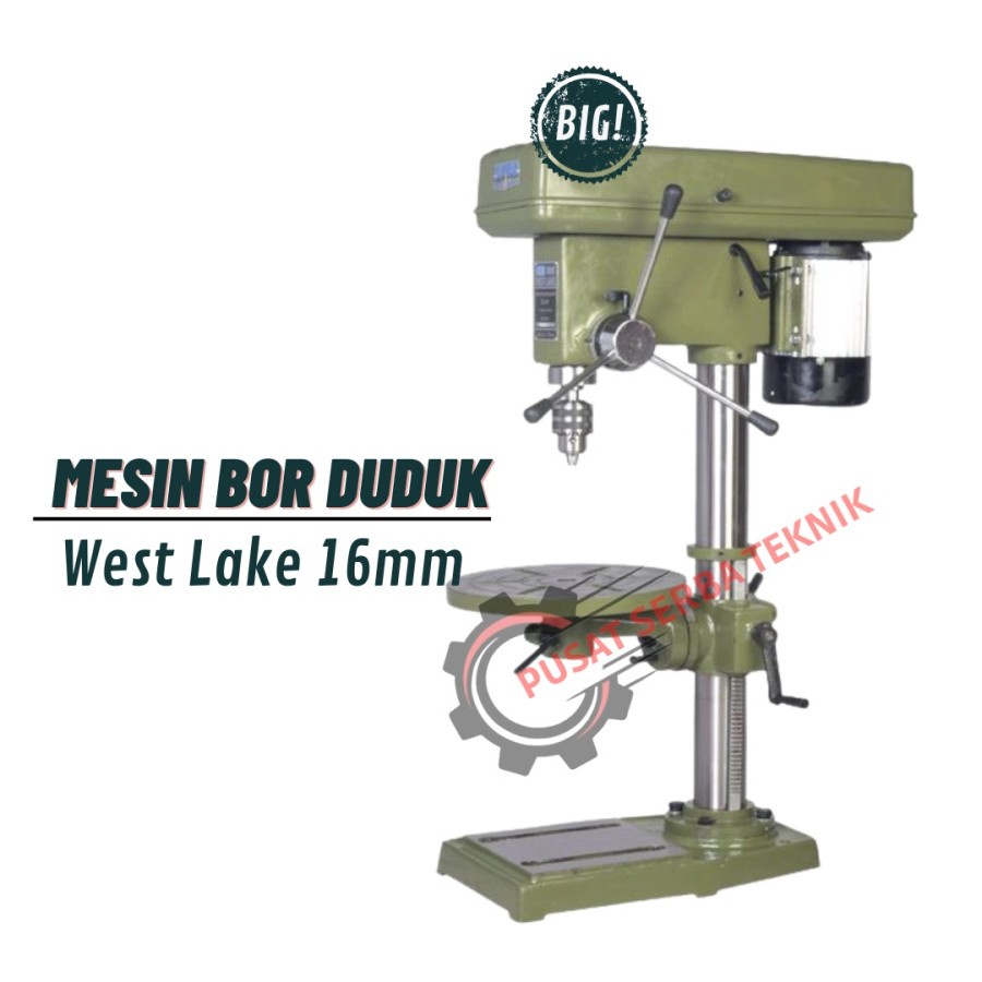 Jual Mesin Bor Duduk WESTLAKE 16mm Bench Drill Westlake ZQ 4116 I ...