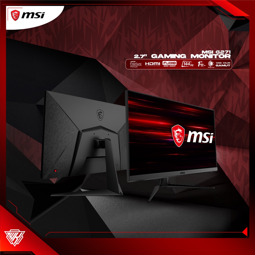 Jual MSI LED Gaming Optix G271 - Full HD 27" Inch Monitor | Shopee Indonesia